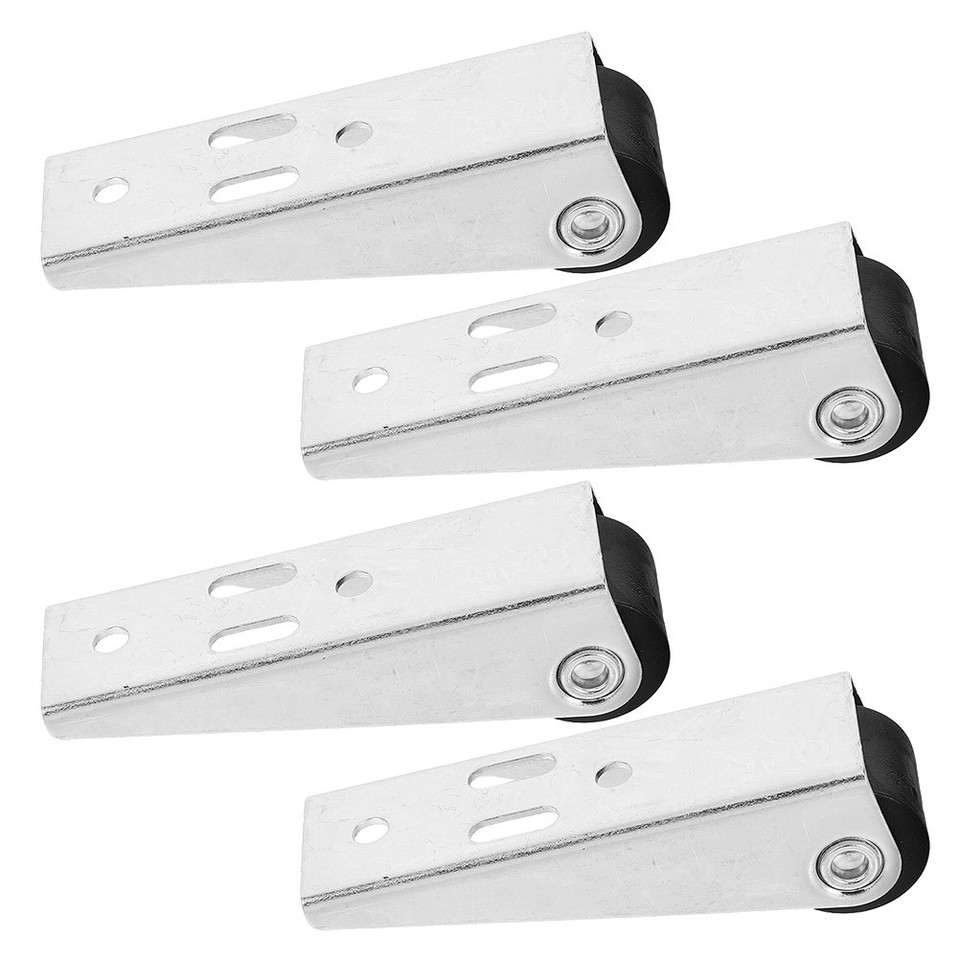 4 Pcs Sliding Door Wheel Gate Caster Replacement Closet Floor Guide ...