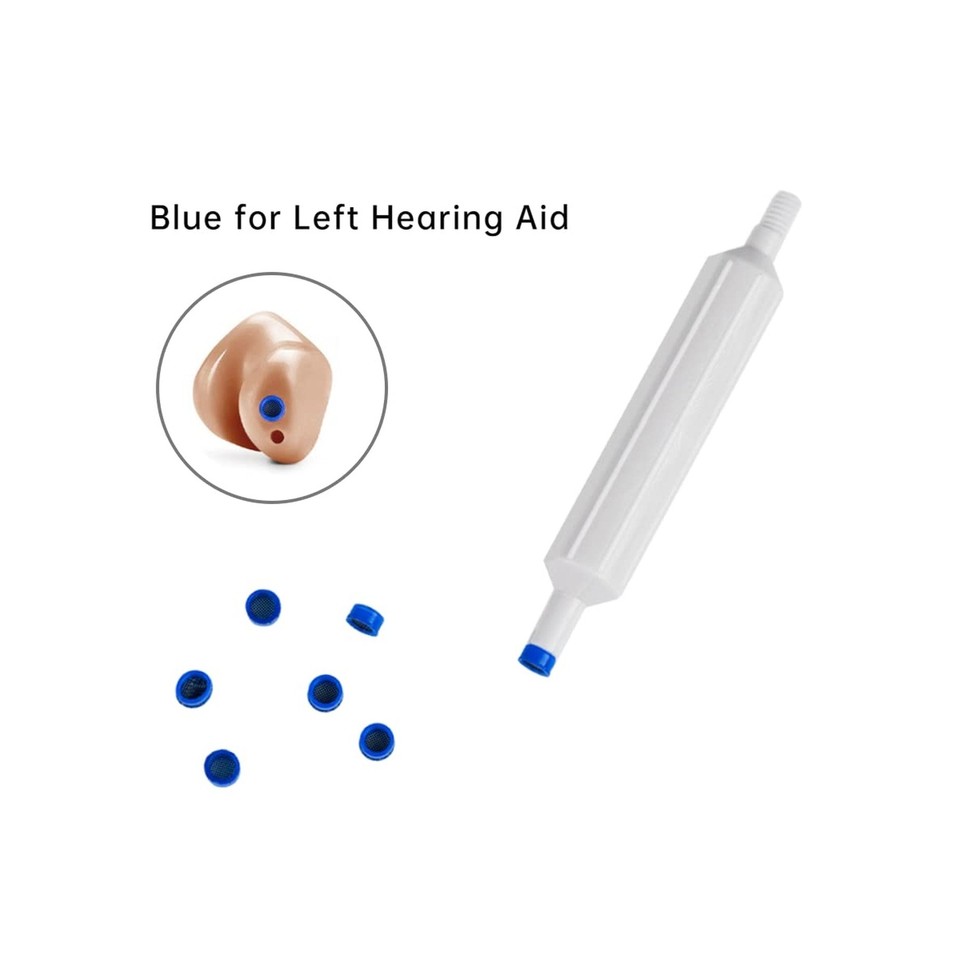 HF4 Pro Wax Guard Hearing Aids Wax Filters Earwax Traps Cerustop(Red ...