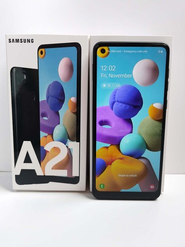 Unlocked - Samsung Galaxy A21 A215U Android 32GB 16MP 6.5" Smartphone ...
