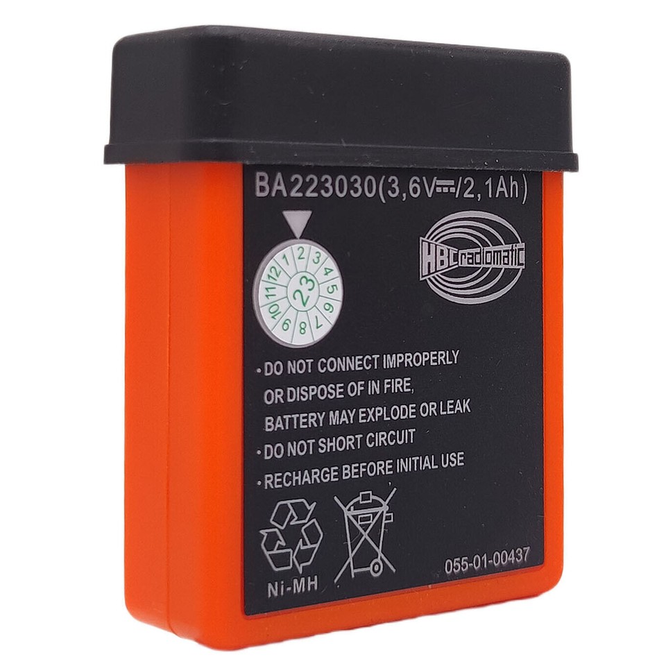 2 Pack HBC Remote Control Battery BA223030 3.6V 2.1Ah for Crane Remote ...