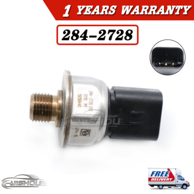 New Fuel Rail Oil Pressure Sensor 284-2728 For Caterpillar C13 C15 ...