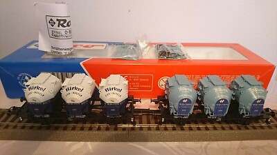 Roco 46521 Behältertragwagen- Set 2- teilig, ´Birkel und Knorr´, DB ...