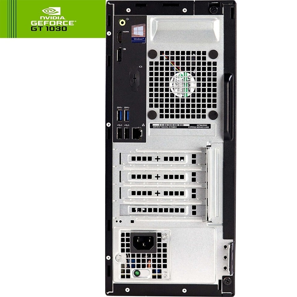 Dell Gaming PC Intel i5 Computer Tower 16GB 1TB HD NVIDIA Graphics ...