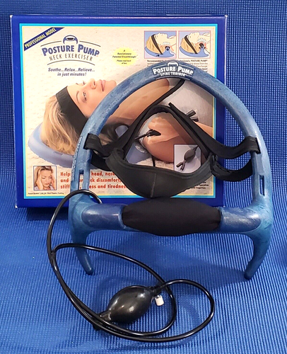 Posture Pump Neck Exerciser Spine Trainer Cervical Disc Hydrator | eBay