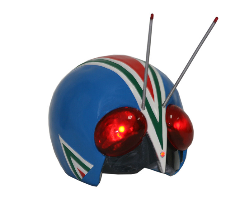 Masked Rider V3 1/1 Kamen Helmet Resin Wearable Led Cosplay Riderman ...