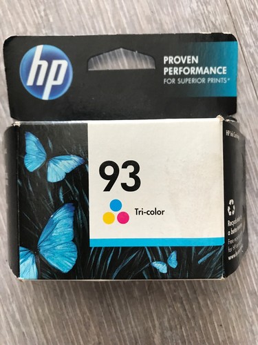 HP 93 Tri-Color Printer Ink Cartridge C9361WN | eBay