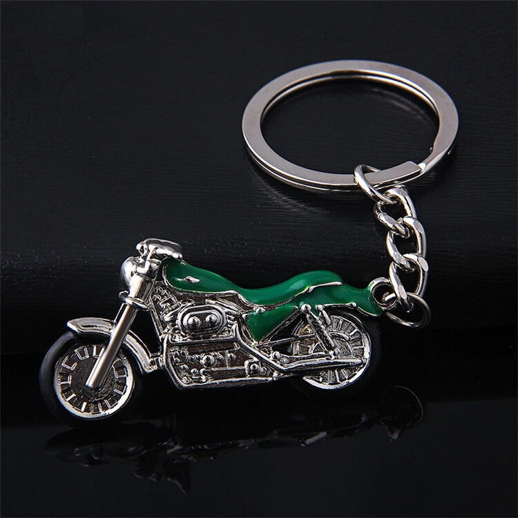 3D Simulation Model Motorcycle Keychain Key Chain Ring Keyring - Choose ...