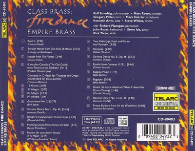 EMPIRE BRASS - CLASS BRASS: FIREDANCE * NEW CD 89408049323| eBay