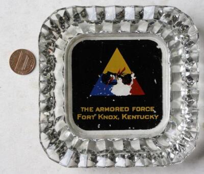 1940-50s Era Fort Knox Kentucky Armored Force US Army Garrison Emblem ...