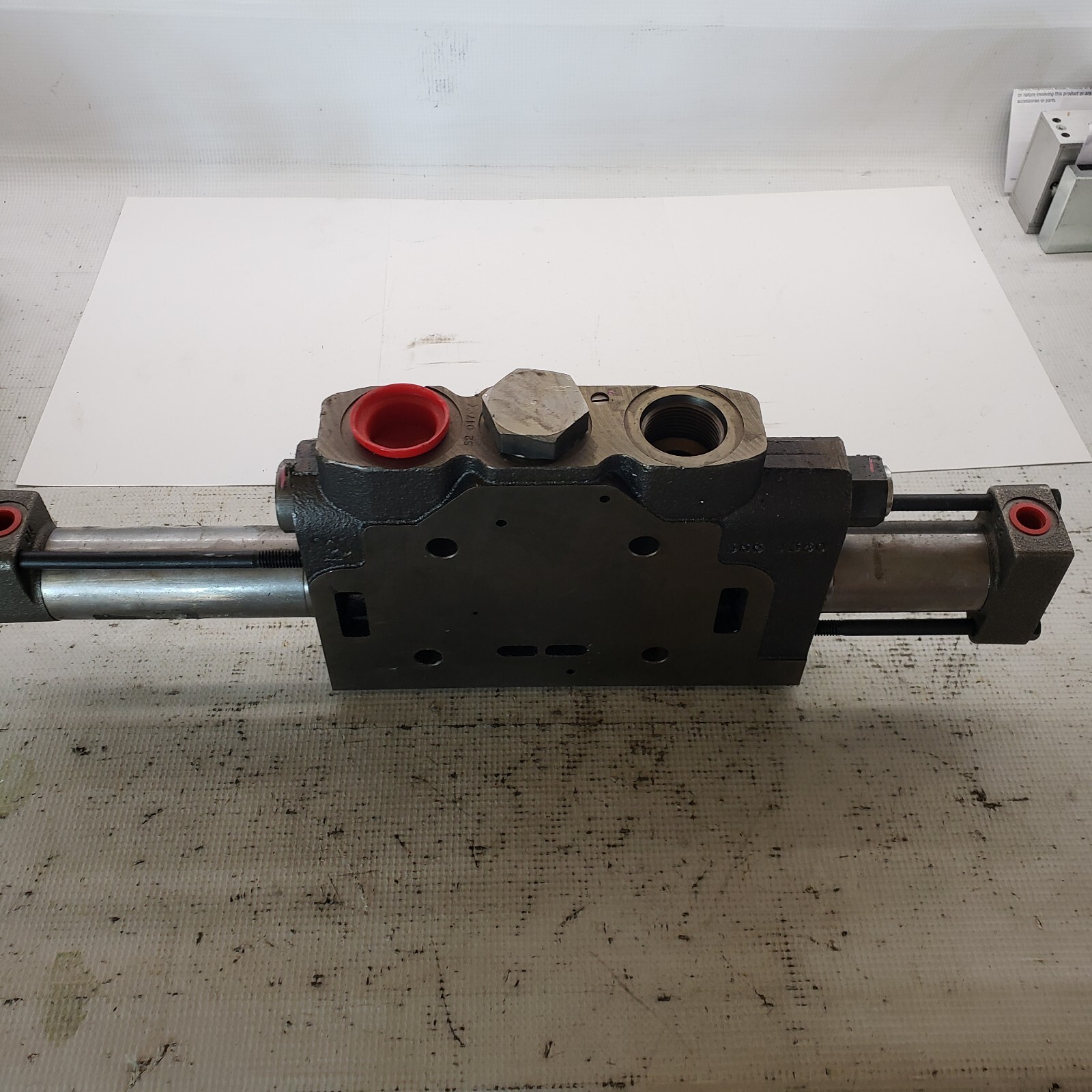 Single Spool Hydraulic Sectional Control Valve w/ Metering Hyd Remote ...