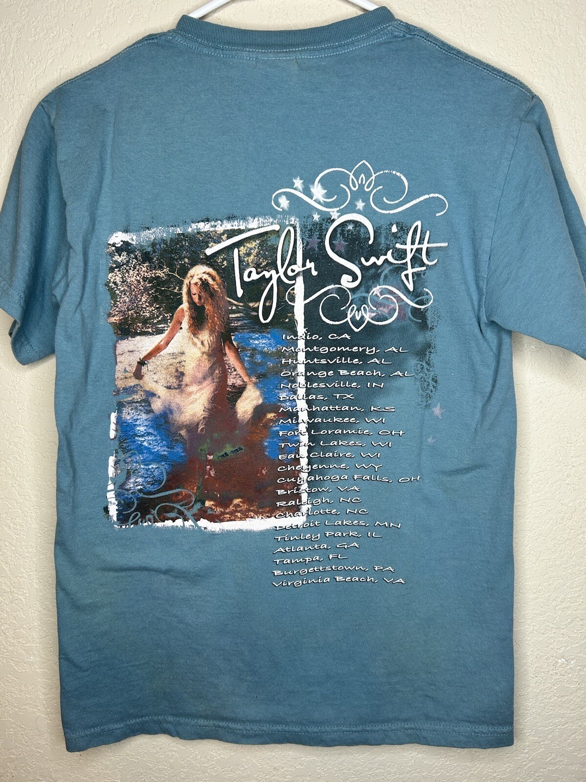 Rare Vintage Taylor Swift Debut Album Shirt Double Si… - Gem