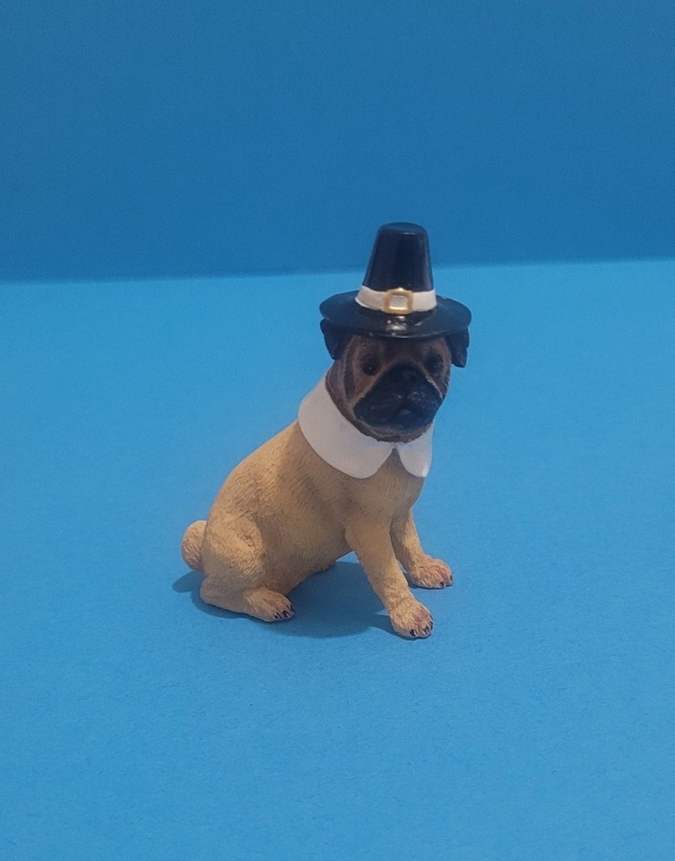 Danbury Mint Miniature Figures Pug Dog, Lot Of 5 | eBay