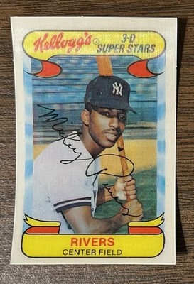 MICKEY RIVERS 1978 KELLOGG’S BASEBALL CARD NM # 17 NEW YORK YANKEES | eBay