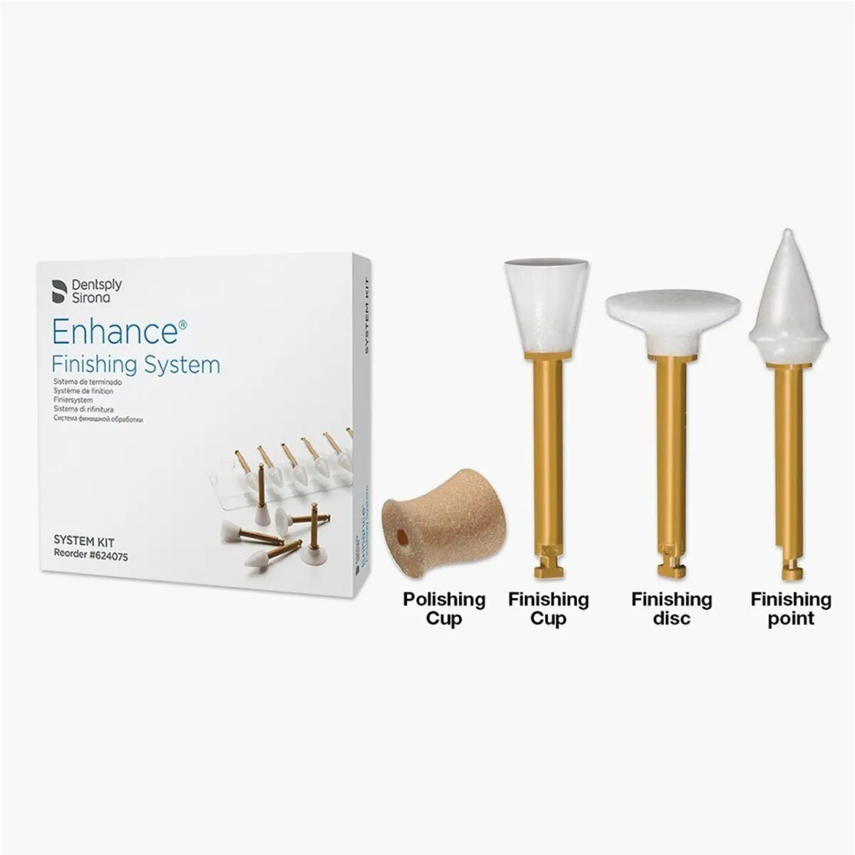 Composite Restoration Kit DENTSPLY Sirona Enhance Finishing System Kit ...