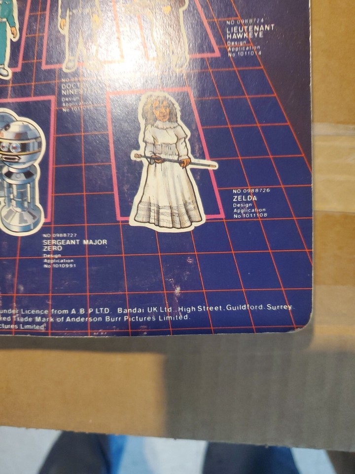 Vintage Terrahawks 1980s Action Figures Bandai Toy Zelda (Gerry ...