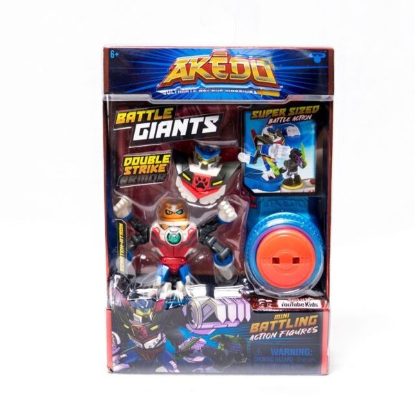 Akedo Ultimate Arcade Warriors-Battle Giants Scratch-Atron Action ...