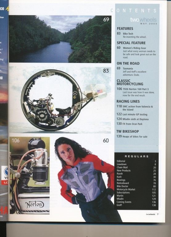 Two Wheels Magazine May 2003 Tuono R1150R S4 CB900F Z1000 GSF1200S ...