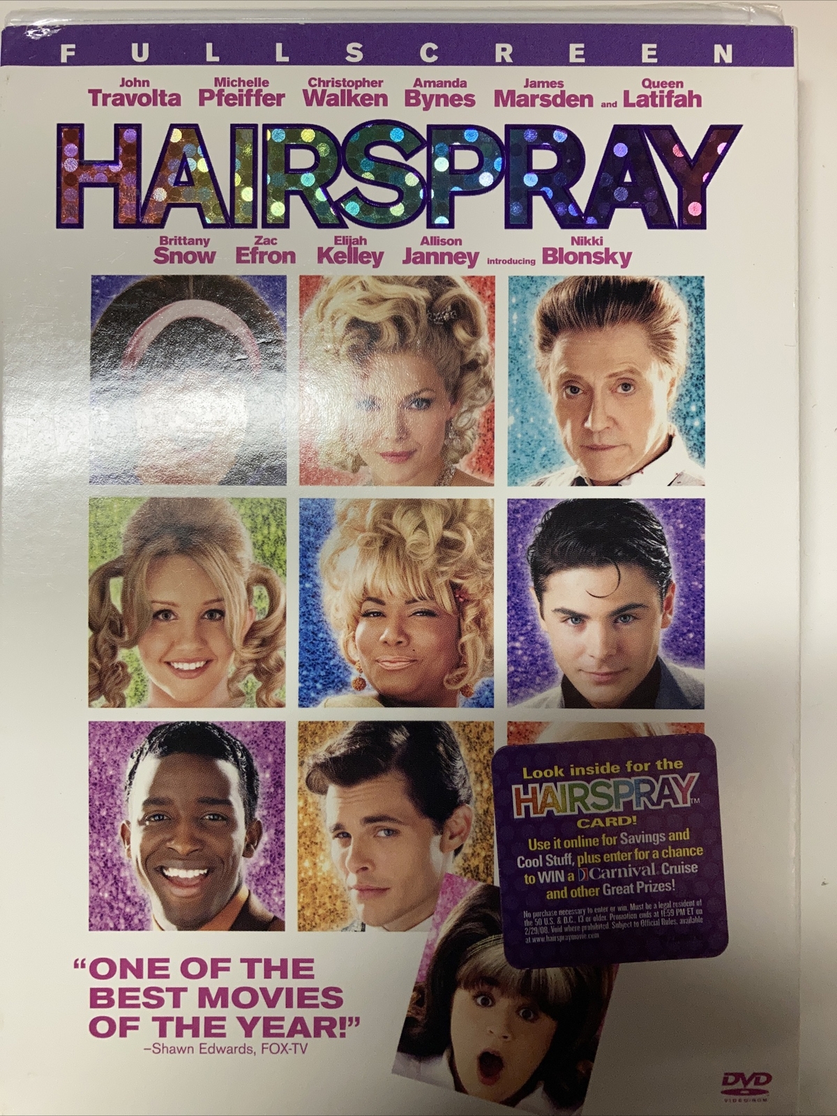 Hairspray (DVD, 2007, Widescreen) 794043112126| eBay