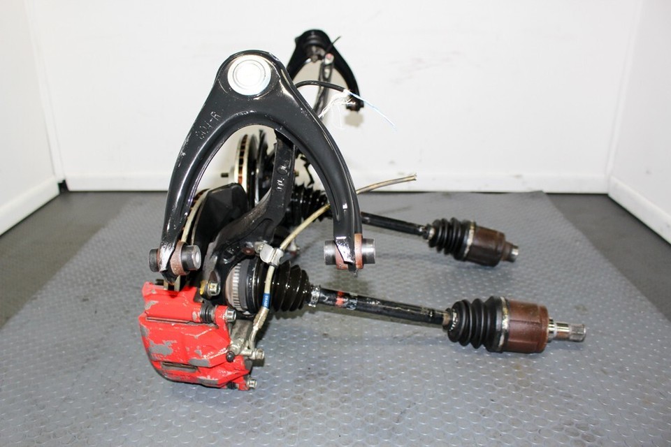 GENUINE HONDA INTEGRA TYPE R 5 LUG FRONT CALIPERS ROTORS HUBS KNUCKLES ...