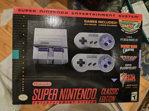 Nintendo Super NES Mini Classic Edition - Gray | eBay