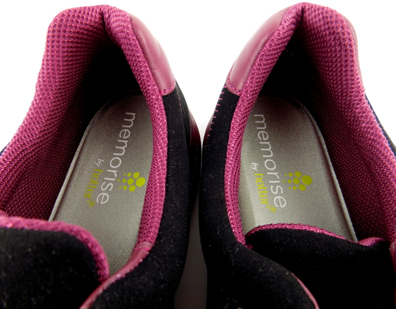 Hotter Memorise Black Pink Astrid Womens Casual Shoes Size 9M Comfort ...