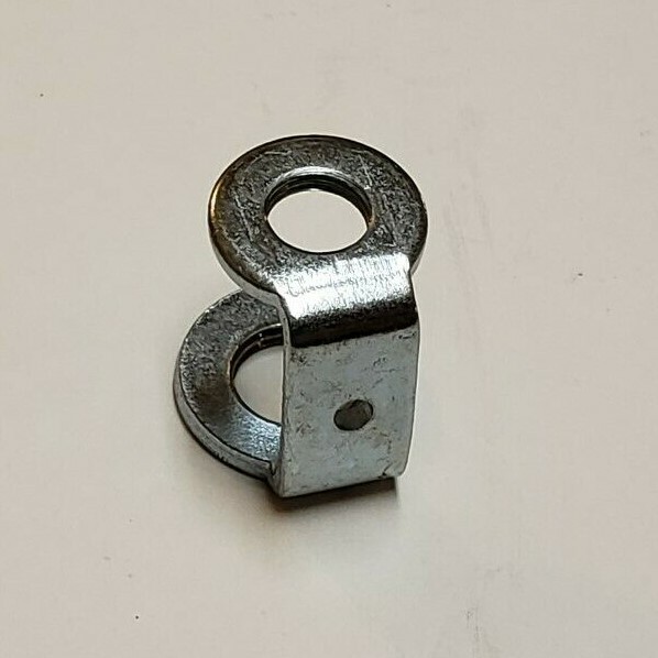 1" HIGH STAMPED STEEL CEILING HICKEY TAPPED 1/8IP X 1/4IP LAMP PART NEW ...