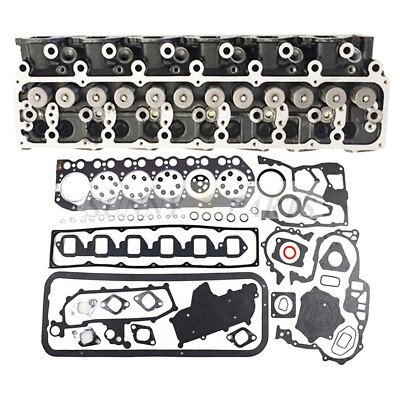 TD42 Complete Cylinder Head Assy & Full Gasket Set fits Nissan Engine ...