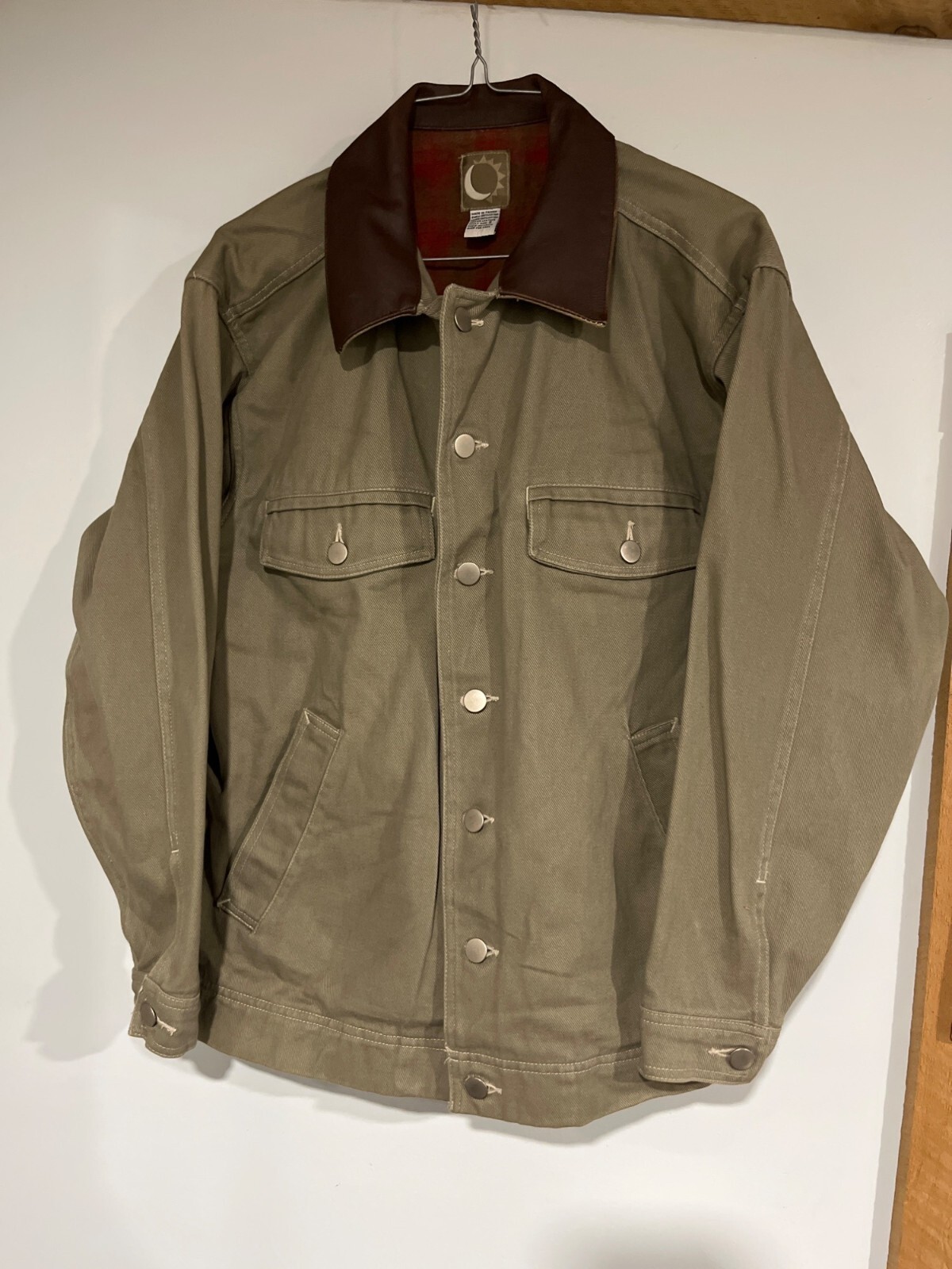 Vintage Marlboro Detroit Chore Jacket Rancher Blanket… - Gem