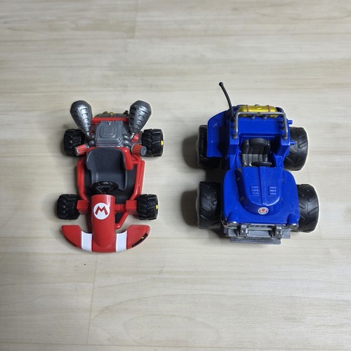 Jakks Pacific Super Mario Bros Movie Lot Pull Back Cars Figures Toad ...