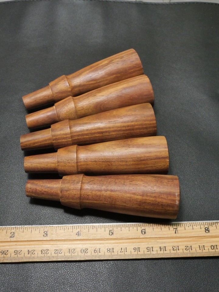 LOT OF 5 NEW ROSEWOOD SOCKET CHISEL HANDLES FOR VINTAGE TOOL ...