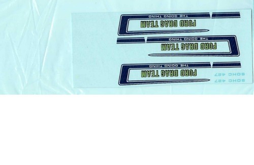 Decals by Lucas Ford Drag Team 70 Mustang decal | eBay