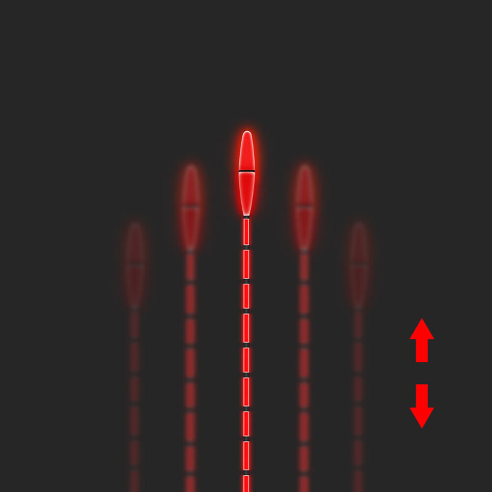 Luminous Buoy Bite Hook Fishing Buoyancy Night Accessories Tackle (T5 ...