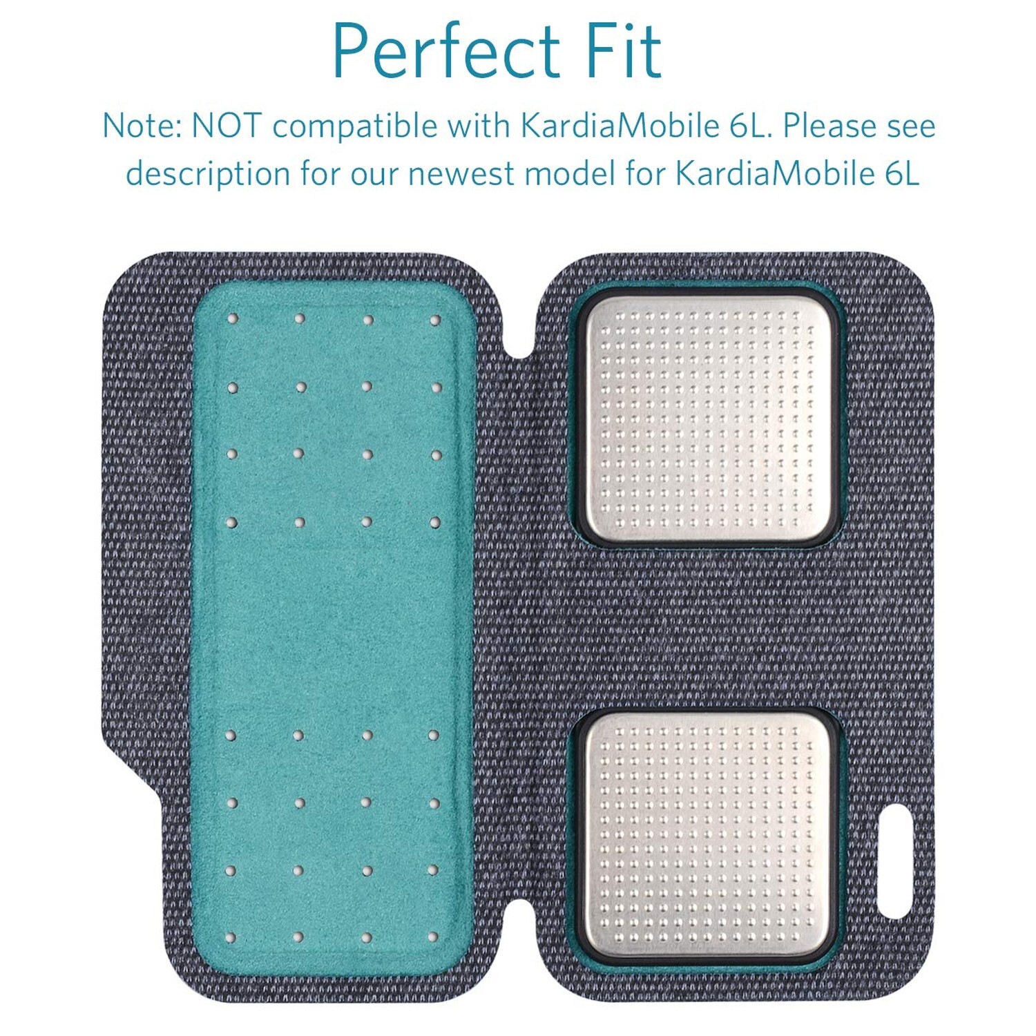 Carrying case for Kardia Mobile EKG Monitor - Travel Kardia Case Fits ...