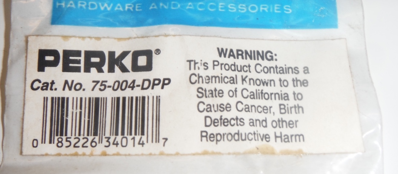 # 75 004 DPP NEW Perko Bronze Thru Hull Flanged Lock Nut - Fits 1/2 ...