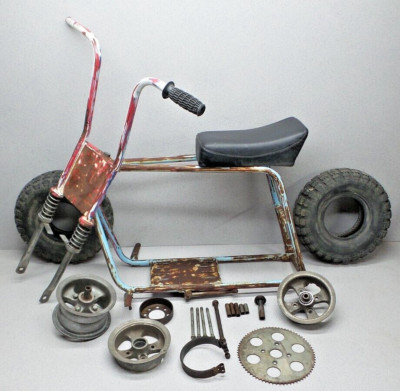 VINTAGE LITTLE INDIAN RUPP FOX MINIBIKE PARTS LOT | eBay