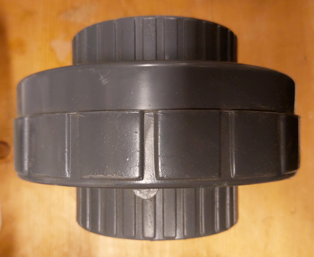 NIBCO F1970 1" Sch 80 PVC Union Socket Adapter 150 PSI 73° F for sale ...