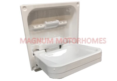 Flush Fitting Cleo Tip Up Basin "Swift Style" Caravan Motorhome ...