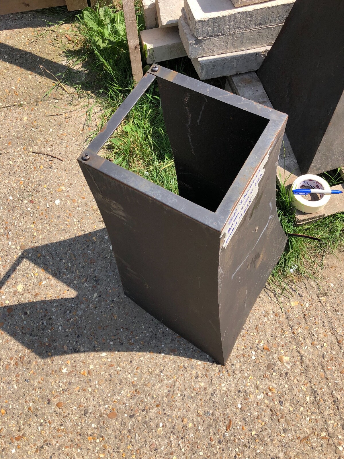 Open fire flue gather/hood/canopy | eBay UK