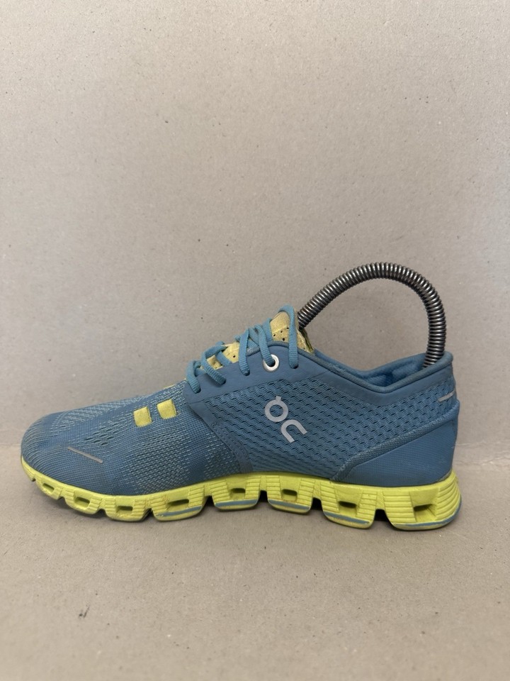 QC ON CLOUD WOMEN"S YOGA RUNNING TRAINERS BLUE/YELLOW SIZE UK 4 EU 37 ...