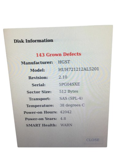 WD Ultrastar DC HC520 12TB SAS 12Gb/s 3.5" HDD HUH721212AL5201, 0F29531 ...