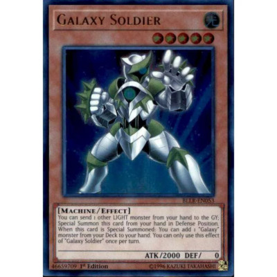Yu-Gi-Oh! Galaxy Soldier - BLLR-EN053 1st Edition Ultra Rare NM | eBay