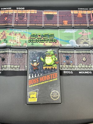 Boss Monster The Dungeon Building Card Game + The Rubber Play Mat ...