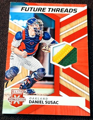 2022-23 Elite Extra FOTL Red Patch /49 Daniel Susac Threads #FT-DS ...