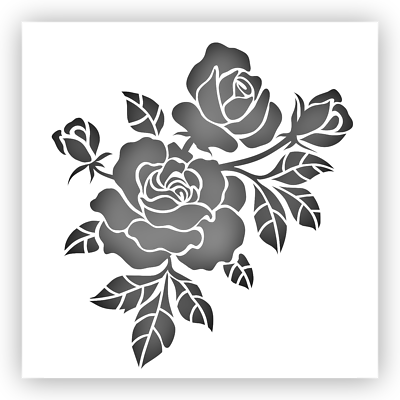 Printable Rose Stencils