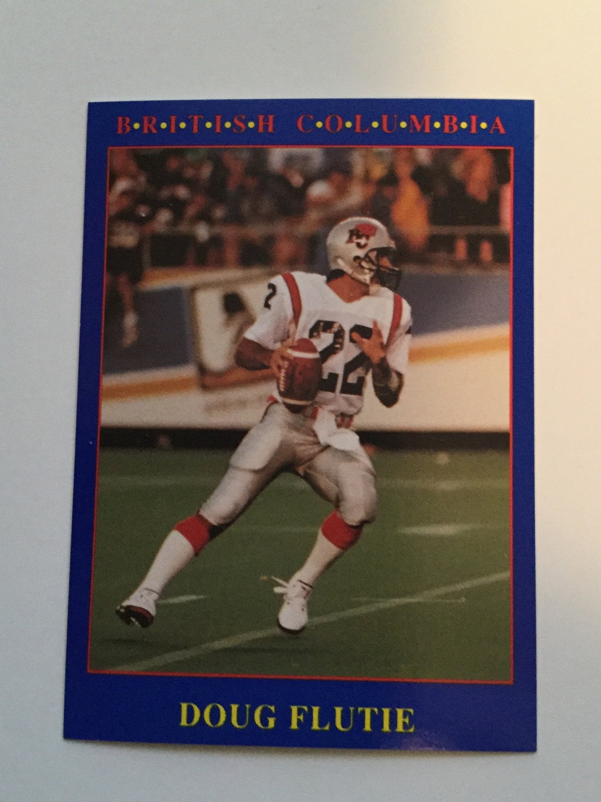 CFL Jogo football Doug Flutie high grade rookie card | eBay