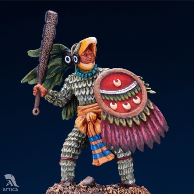 Aztec Eagle warrior 54mm Painted Toy Soldier Pre-Sale | Collectible | eBay