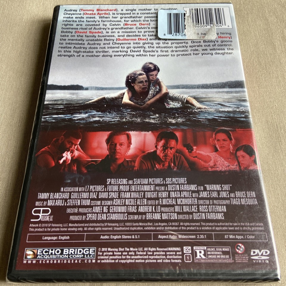 Warning Shot (DVD, 2018) Based True Events Tammy Blanchard Guillermo ...