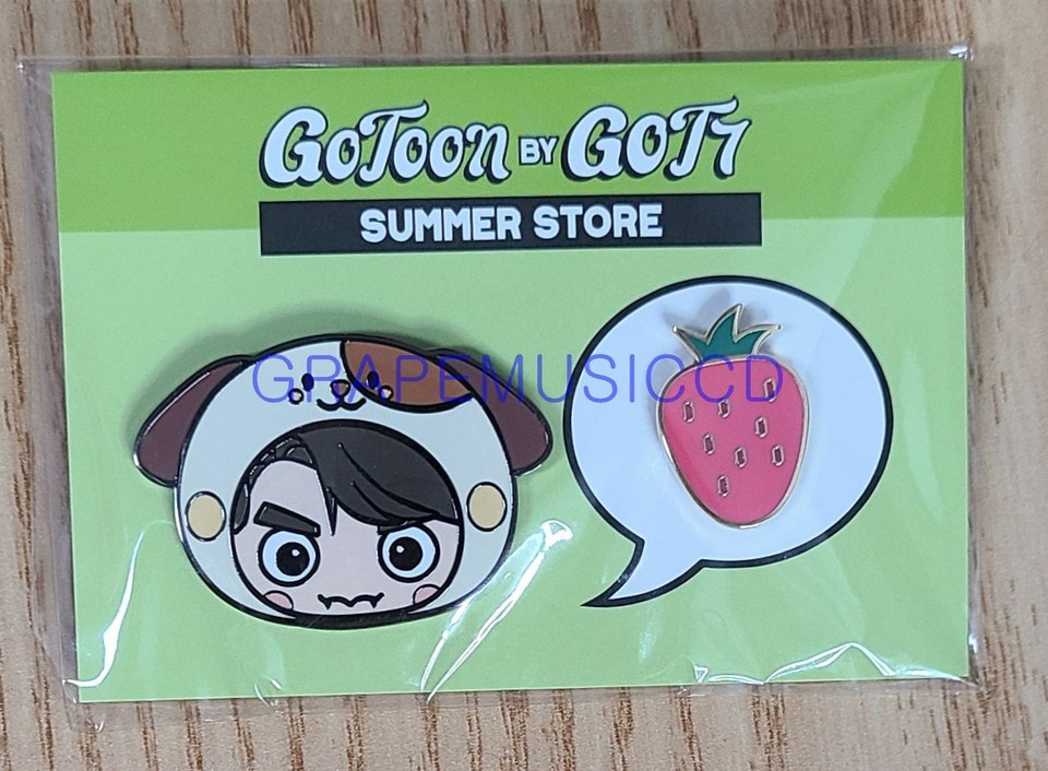 GOT7 GOTOON BY GOT7 SUMMER STORE OFFICIAL GOODS GOTOON BADGE SET SEALED ...