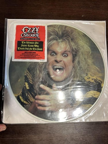 Ozzy Osbourne Picture Disc Vinyl Record Album Limited Edition ...