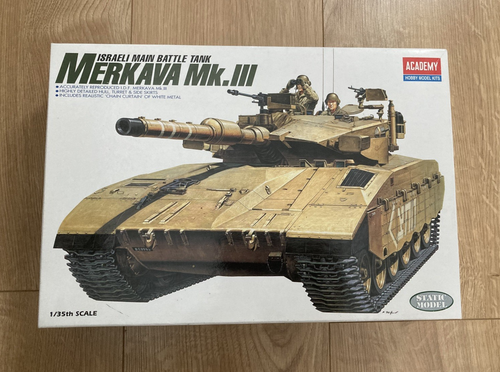288 Academy Model Kit 1391 - Israeli Main Battle Tank Merkava Mk.III ...